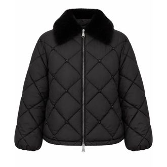 Ermanno Scervino Giubbino Firenze - Femme - Vestes - Noir - Taille: 36 FR