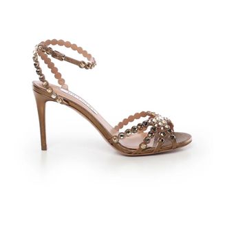 Aquazzura Femme, Chaussures, Jaune, Taille: 37 1/2 EU Tequila Sandal 85