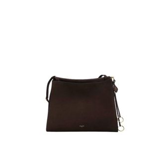 Alaia Femme, Sacs, Brun, Taille: ONE Size Sac Carré en Nubuck Marron