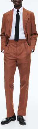 Fursac Chino droit en coton et lin - Taille 29 - Homme