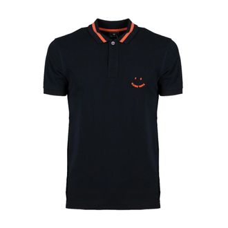 Paul Smith PS Happy Poloshirt - - Tops - Herren - Schwarzk - S