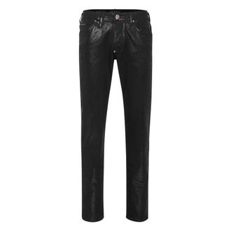Philipp Plein Herren, Jeans, Schwarzk, W31Gr&ouml;&szlig;e