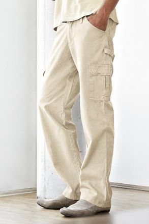 Hempage Hempage Herren vegan Cargohose Robust Gobi Beige