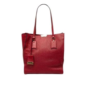 Burberry Sac cabas vintage Pre-owned - Femme - Pre-owned - Rouge - Taille: ONE Size