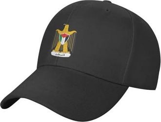 Generic Casquette De Camionneur Armoiries De La Palestine Chapeau De Tennis R&eacute;glable,Casual Casquettes Sports pour Voyages Sport Et&eacute;