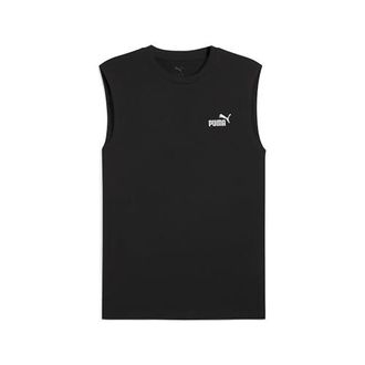 Puma T-Shirt sans Manches &agrave; Logo N&deg; 1 Essentials Homme M, Black