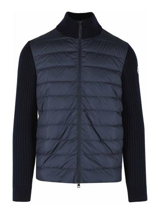 Moncler Cardigan - Bleu Fonc&eacute;