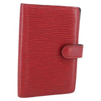 Louis Vuitton Accessoire en cuir vintage Pre-owned - Femme - Pre-owned - Rouge - Taille: ONE Size
