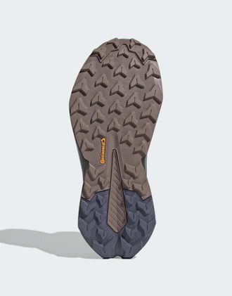 adidas adidas Performance - Terrex Trailmaker 2.0 - Mittelhohe Wanderschuhe aus GORE-TEX In Taupe-Oxid / Core Black-Brown