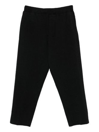 Craig Green pantalon de jogging &agrave; coutures apparentes - Noir