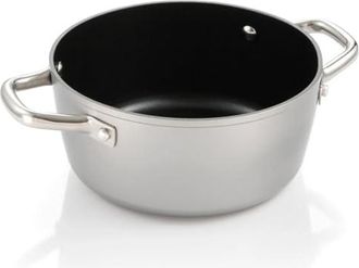 Tescoma Kochtopf mit Griff, Kasserolle GrandCHEF+, Durchmesser 20 cm, mit hochwertiger Antihaftbeschichtung, induktionsgeeignet, spülmaschinenfest