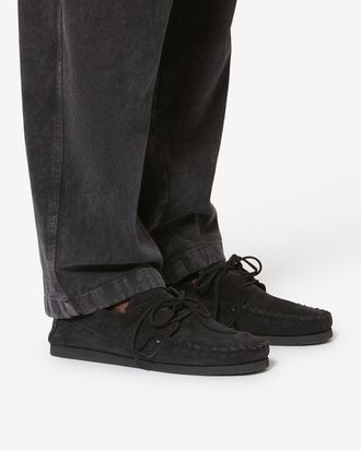 Isabel Marant Mocassin Fenlis - Homme - Noir D&eacute;lav&eacute; - Taille 40 - Isabel Marant