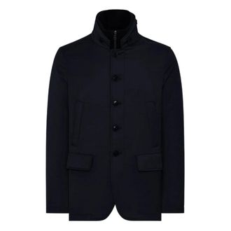 Duno Dunkelblaue Kepler Jacke - - Jackets - Herren - Blau - 2XL