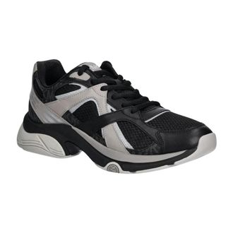Michael Kors Leo Mixed-Media Trainer - - Shoes - Herren - Schwarzk - 41 EU