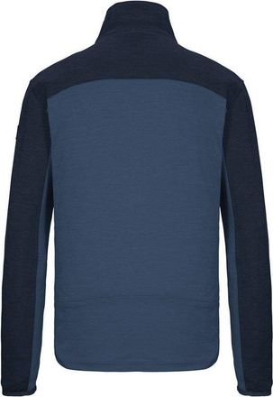 Killtec Strickjacke KOS 42 MN FLX JCKT Sportive Colourblock-Jacke, Kinnschutz, verschlie&szlig;bare Taschen