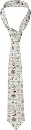Generic Cravates Homme Symboles &Eacute;sot&eacute;riques Et Ma&ccedil;onniques M&eacute;di&eacute;vaux R&eacute;tro Tendance Necktie Fine Cravate Pour Homme Pour &Eacute;v&eacute;nements Affaires Travail