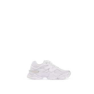 New Balance Homme, Chaussures, Blanc, Taille: 37 1/2 EU Baskets en Mesh et Cuir avec N Iconique