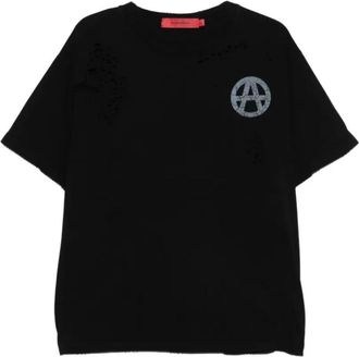 Acupuncture Acupuncture, Homme, Tops, Noir, Taille: M Anarchy T-Shirt