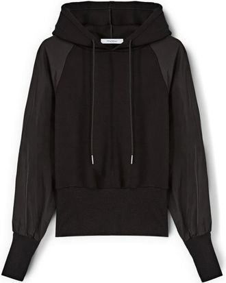 Motivi Femme, Sweatshirts et sweats &agrave; capuche, Noir, Taille: 36 FR SweaT-shirt &agrave; capuche