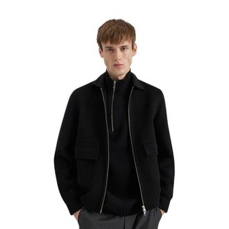 Alpha Studio Bomberjacke - - Jackets - Herren - Schwarzk - XL