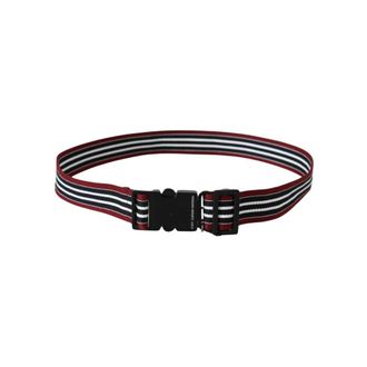 Costume National Ceinture en toile ray&eacute;e - Femme - Accessoires - Multicolore - Taille: ONE Size