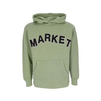 Market Market, Homme, Sweatshirts et sweats &agrave; capuche, Vert, Taille: L Community Garden Sweat &agrave; capuche