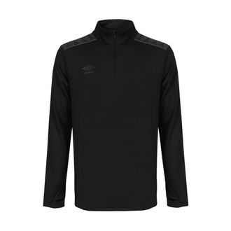 Umbro Homme, Sweatshirts et sweats &agrave; capuche, Noir, Taille: 3XL V&ecirc;tements d&eacute;quipe Sweat &agrave; demi-zip