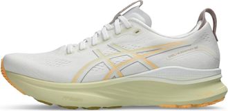 Asics Mens Gel-Kayano 32 Running Shoes, White/Orange Glow, 12.5 X-Wide