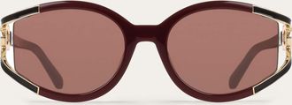 Ferragamo Damen Sonnenbrille Rot