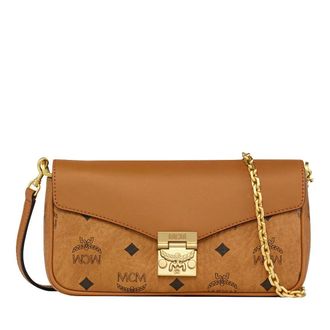 MCM Crossbody Bags - Tracy Vi Lthr Mix Crossbody Mni Co - Gr. unisize - in Braun - f&uuml;r Damen