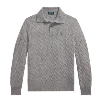 Ralph Lauren Homme, Tops, Gris, Taille: S Tricots