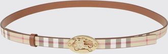 Burberry Ceinture r&eacute;versible en toile Vintage check avec boucle EKD