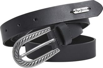 Pepe Jeans London Camila Belt Ceinture, Noir (Noir), M Femme