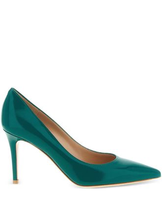 Gianvito Rossi Spitze Stiletto-Pumps - Gr&uuml;n