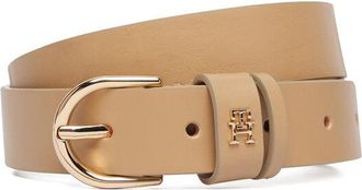 Tommy Hilfiger G&uuml;rtel Essential Effortless 2.5 Go AW0AW16836 Beige