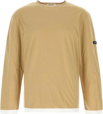 Namacheko Homme, Sweatshirts et sweats &agrave; capuche, Beige, Taille: M Cotton T-Shirt