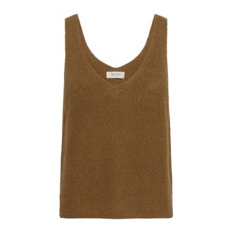 Part Two Rebeccapw Strickpullover mit V-Ausschnitt - - Knitwear - Damen - Braun - 2XL