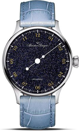 MeisterSinger Pangaea Aventurine Blau Herrenuhr PMN9908AV