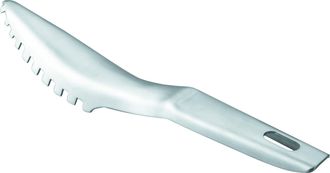 Lacor 39040 Schaber für Fische, Edelstahl 19 cms