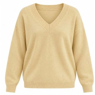Alpha Industries Pull Ad8373A 2220 - Femme - Pulls - Jaune - Taille: 40 FR