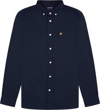 Lyle & Scott Hemd f&uuml;r Herren, Oxford-Stil (Marine)