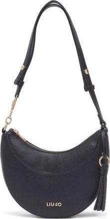 Liu Jo Femme, Sacs, Noir, Taille: ONE Size Sac Hobo Moyen avec Breloque