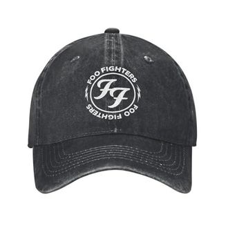 Generic Casquette Homme, Casquette de Baseball F-Foos Logo F-Fighters, Casquette Vintage d&eacute;t&eacute; de Camionneur, Casquette Unisexe pour Hommes imprim&eacute; Kpop Rock C