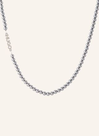 HUGO BOSS Hugo Halskette Smallpearl grau