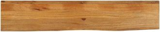 vidaXL Dessus de table &agrave; bord vivant 140x40x2,5cm bois massif manguier vidaXL