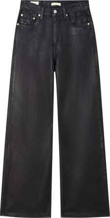 Levi's Femme, Jeans, Noir, Taille: W26 Ribcage Wide Leg Jeans