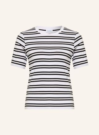 Comma Comma T-Shirt Mit Glitzergarn schwarz