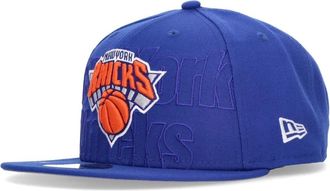 New Era NBA Draft Cap Knicks 3D Logo - - Accessories - unisex - Blau - ONE SIZE