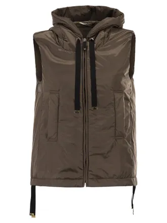 Max Mara Greengo sans manches en tissu technique anti-goutte