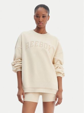Reebok Sweatshirt Reebok x Ewa Chodakowska RK25622CCW Beige Relaxed Fit